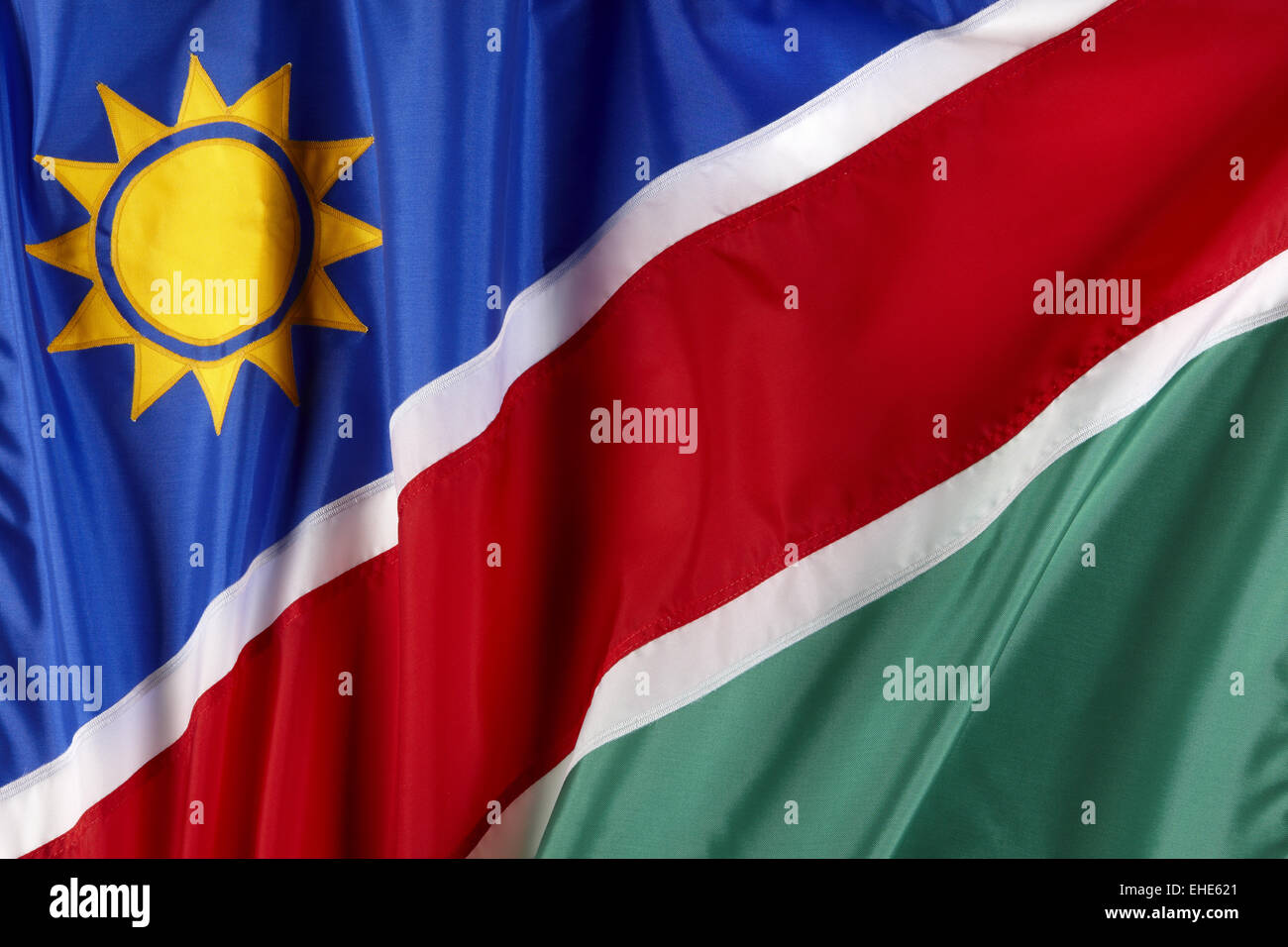 Flag of Namibia Stock Photo - Alamy