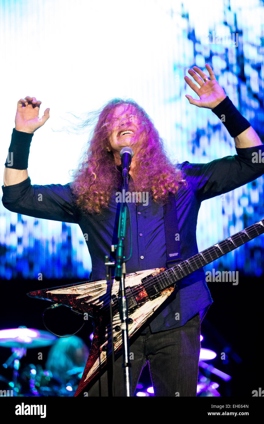 Megadeth Performing Live On 1st High Resolution Stock Photography and ...