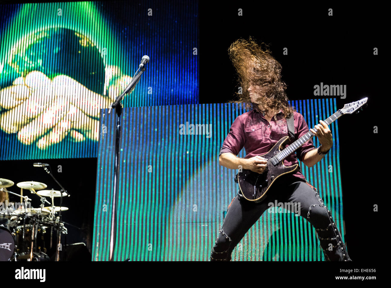 Megadeth performing live on 1st hi-res stock photography and images - Alamy