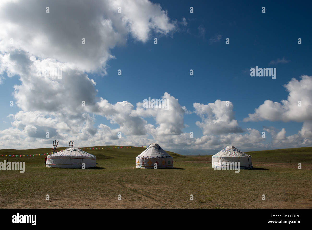 Bayanbulak grassland hi-res stock photography and images - Alamy