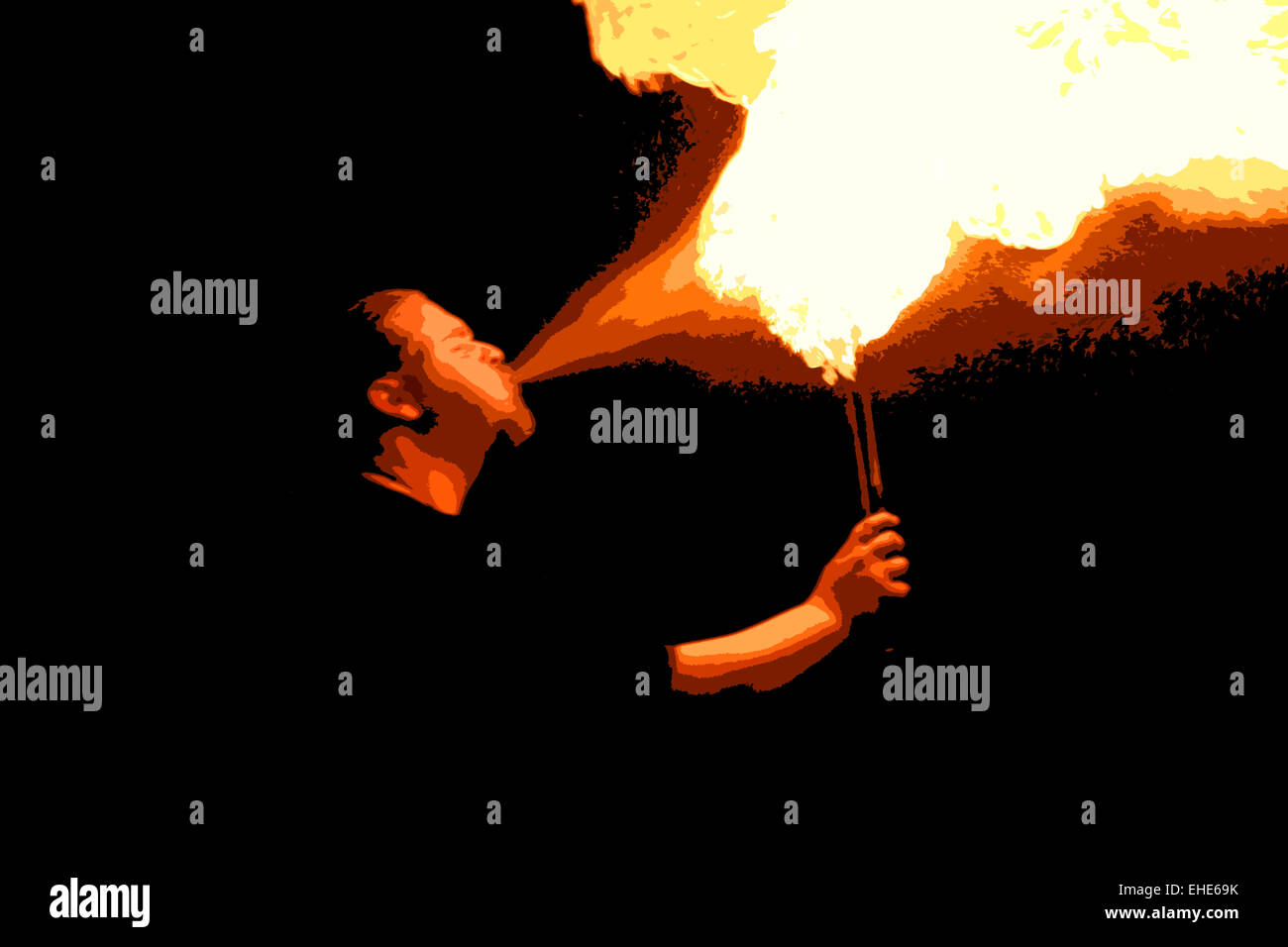 Feuerspucker hi-res stock photography and images - Alamy