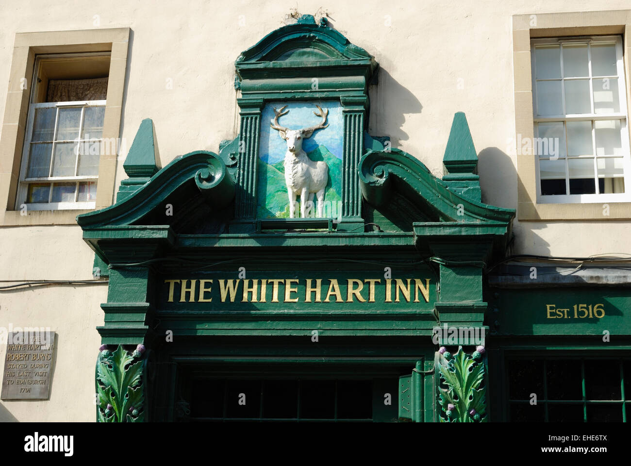 White Hart Inn Edinburgh Stock Photos & White Hart Inn Edinburgh Stock ...