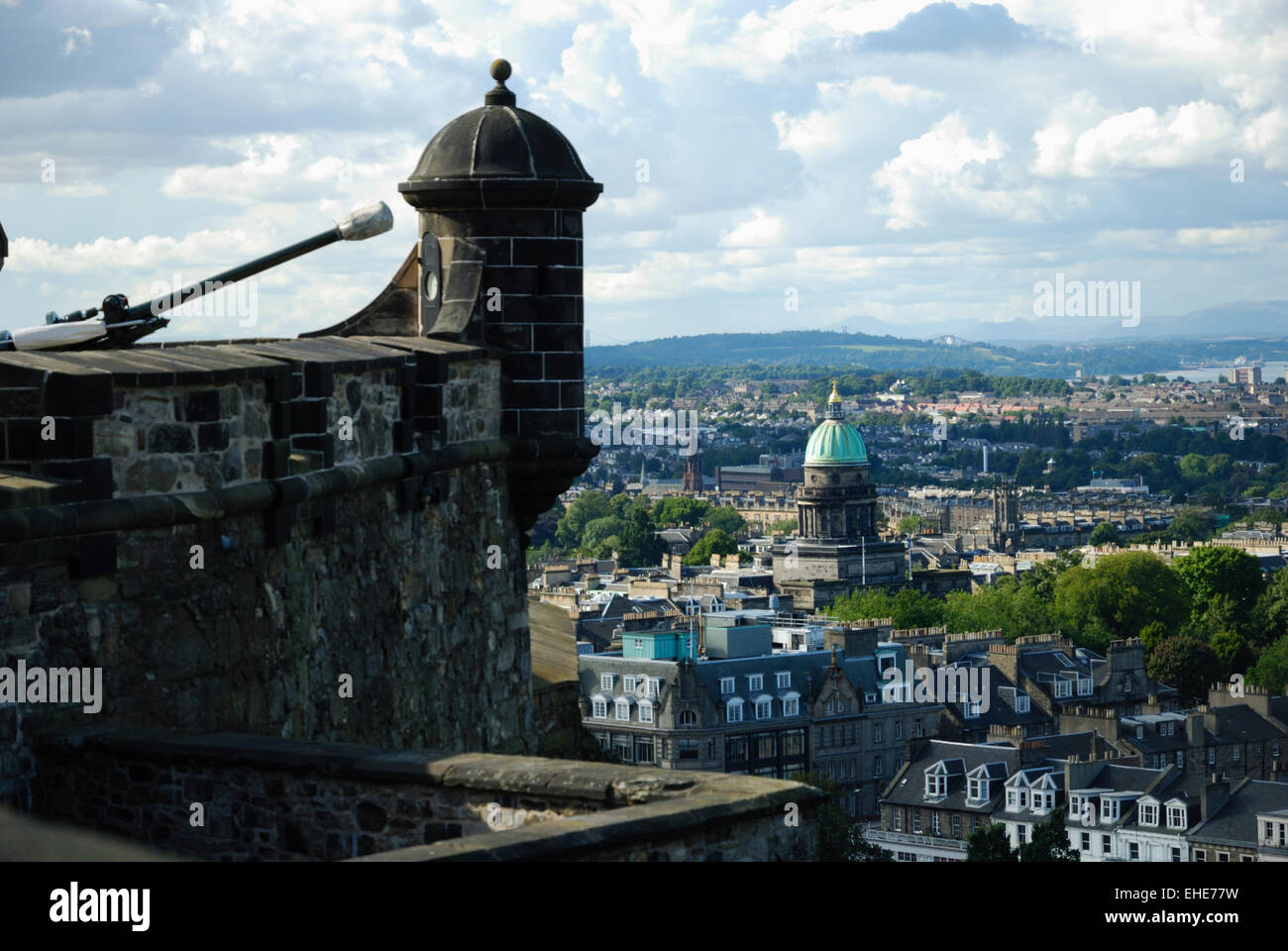Edinburgh Castle is a historic fortress which dominates the skyline of ...