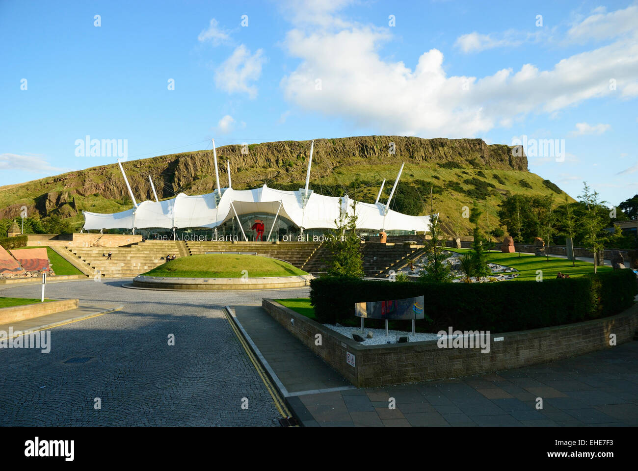 Dynamic Earth is a visitor attraction in Edinburgh Stock Photo - Alamy