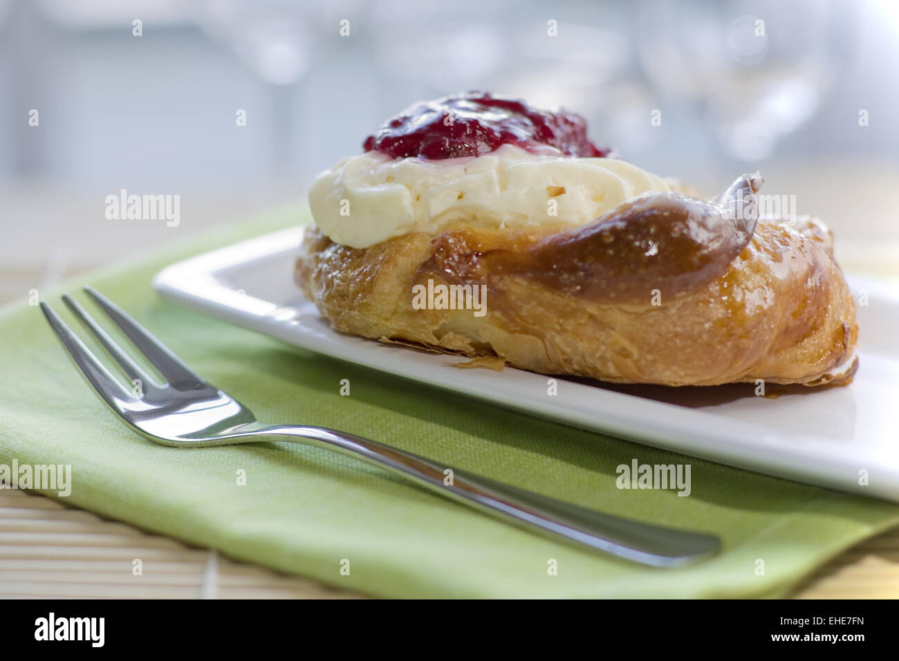 Plunderteilchen - Cake Stock Photo - Alamy