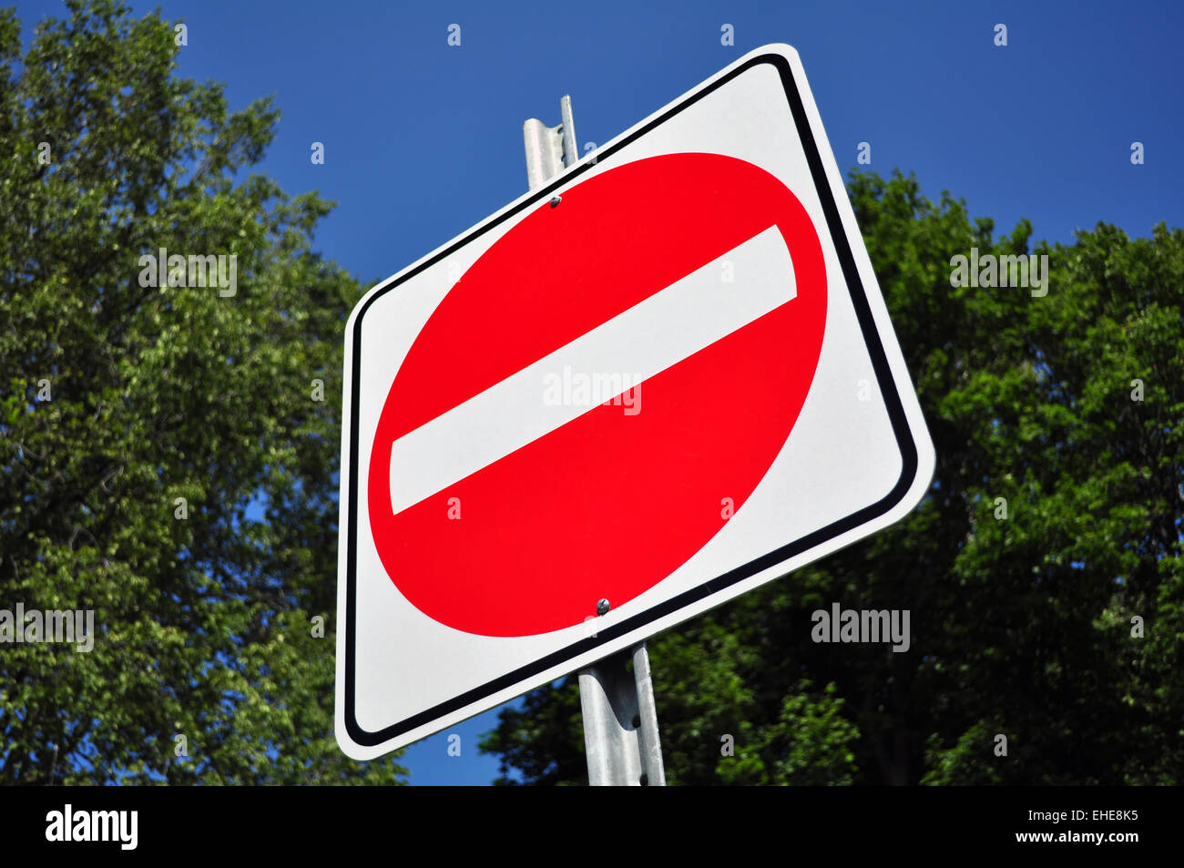 Do not enter sign Stock Photo - Alamy