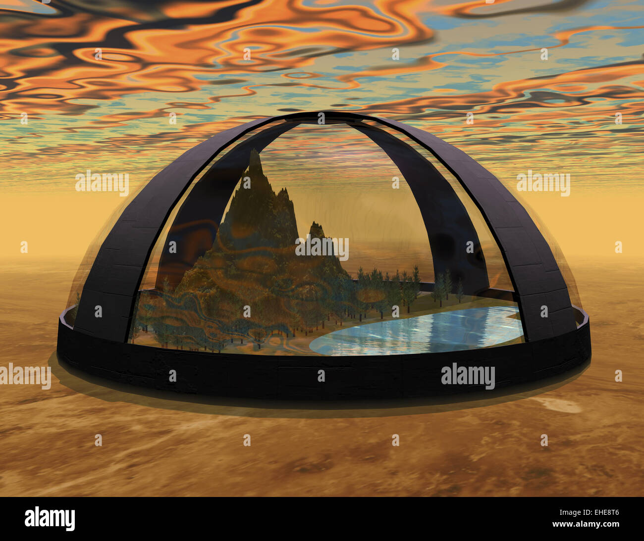 Biosphere globe hi-res stock photography and images - Alamy