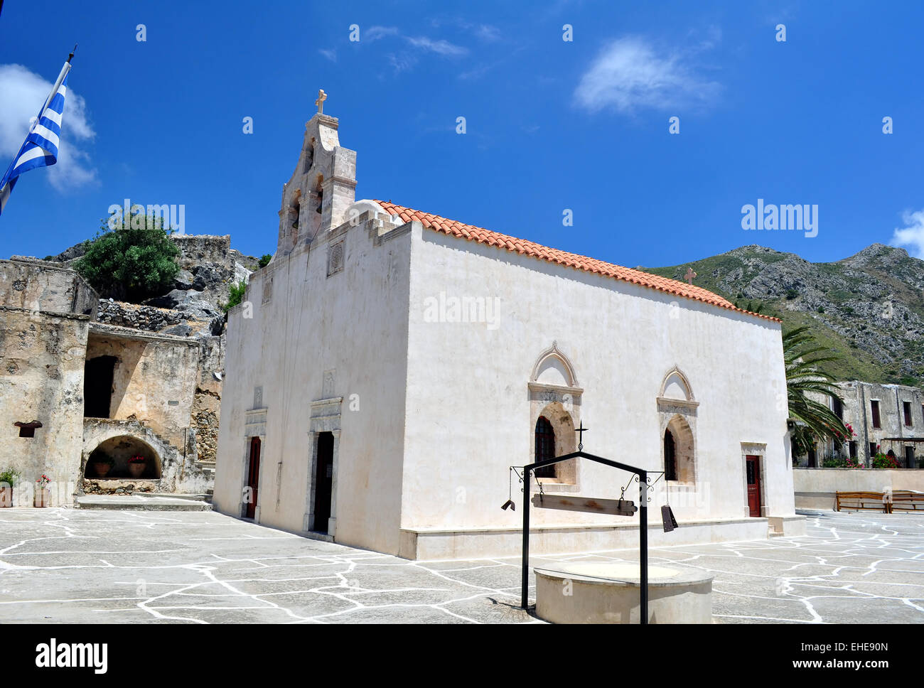 Monastery preveli church crete hi-res stock photography and images - Alamy