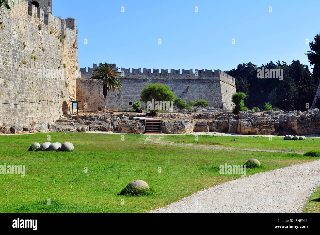 Medieval rhodes hi-res stock photography and images - Alamy