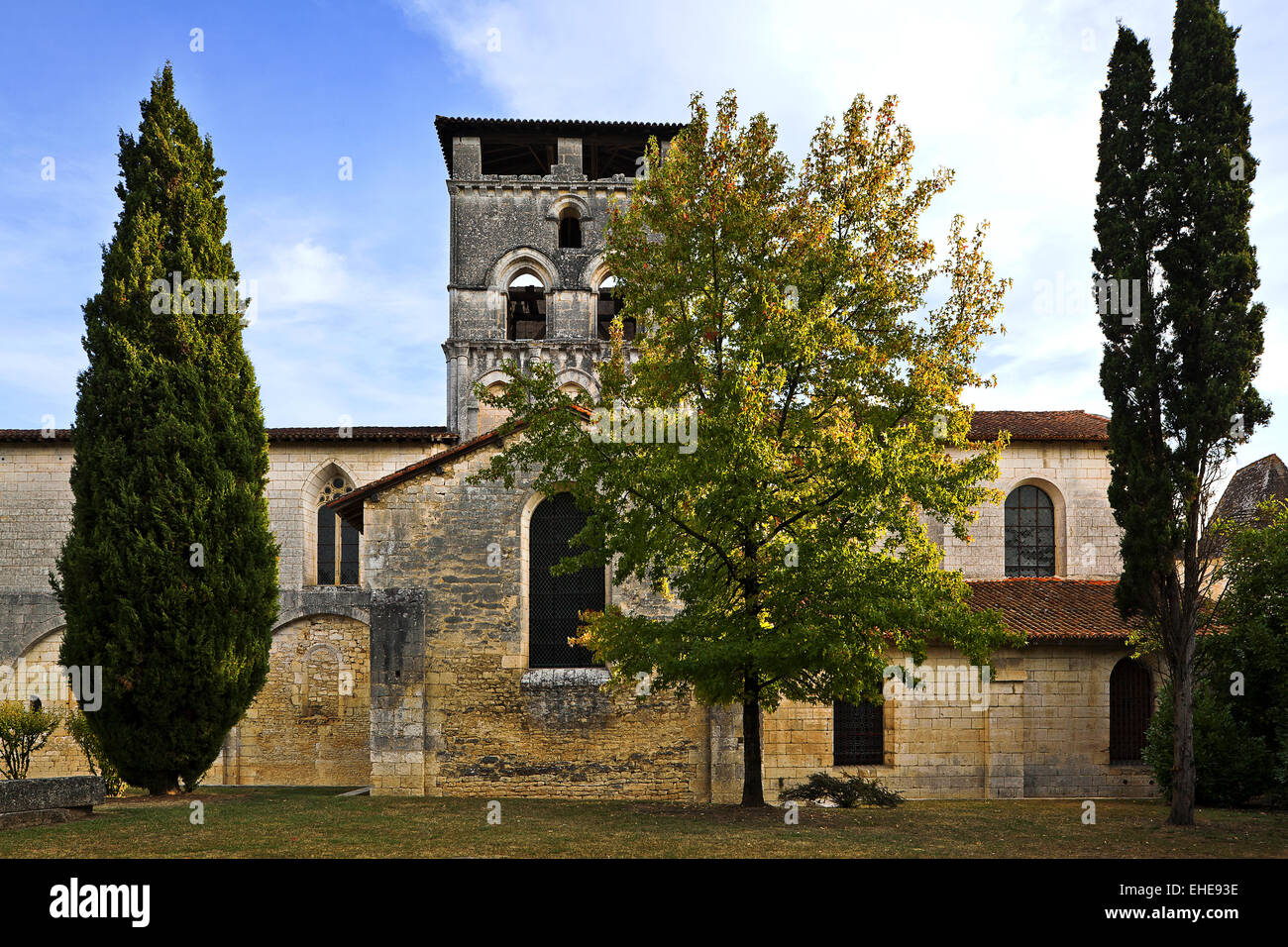 romanesque abbey Chancelade, Aquitaine, France Stock Photo - Alamy