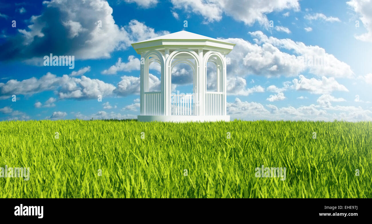 Gazebo construction hi-res stock photography and images - Alamy
