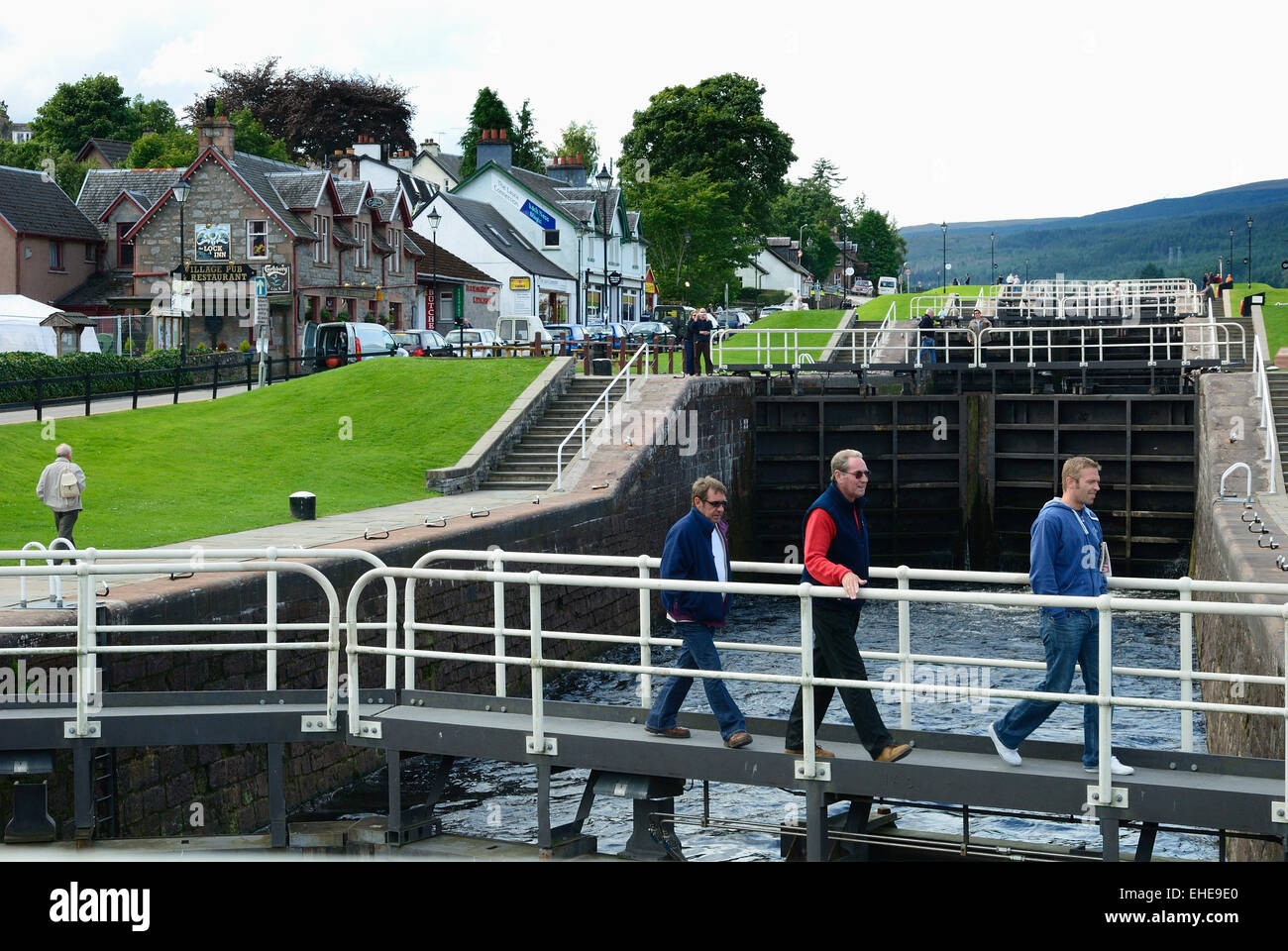 Fort augustus locks hi-res stock photography and images - Alamy