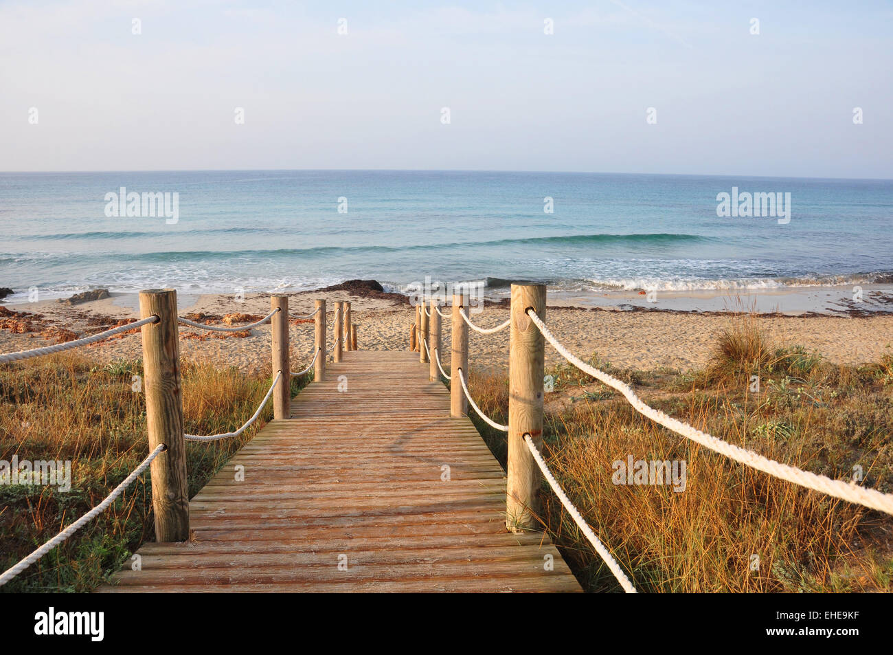 Beach footbridge hi-res stock photography and images - Alamy
