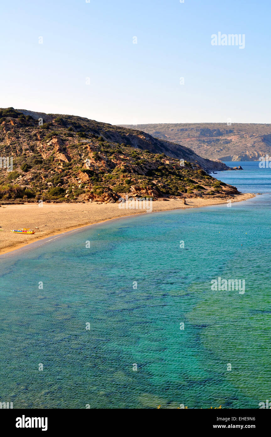 Vai beach, Crete Stock Photo - Alamy