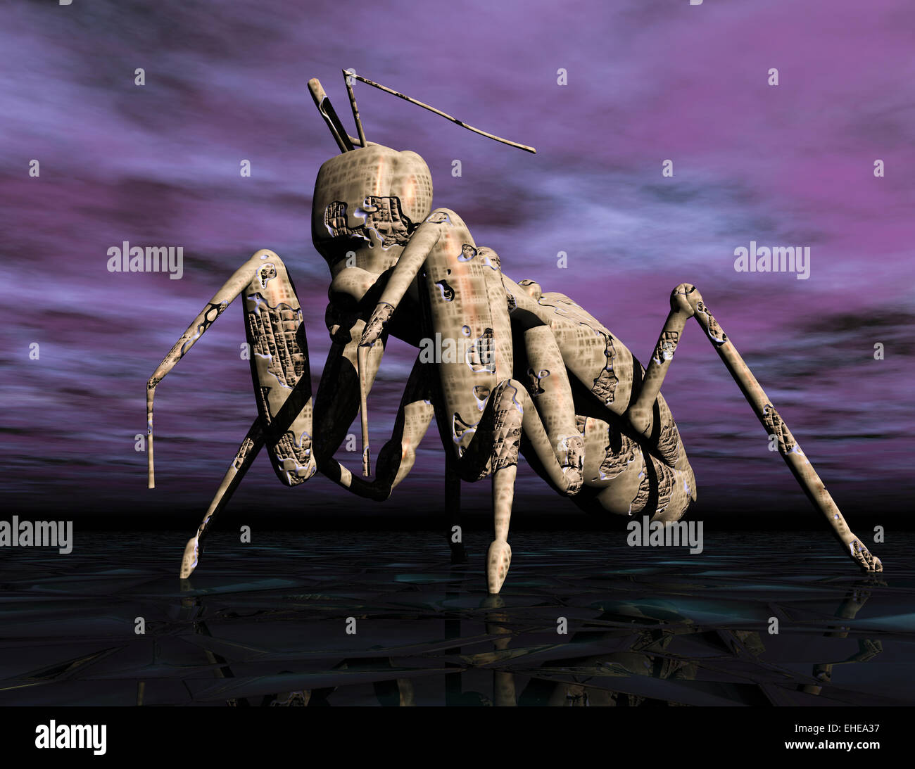 Psychedelic cyborg hi-res stock photography and images - Alamy