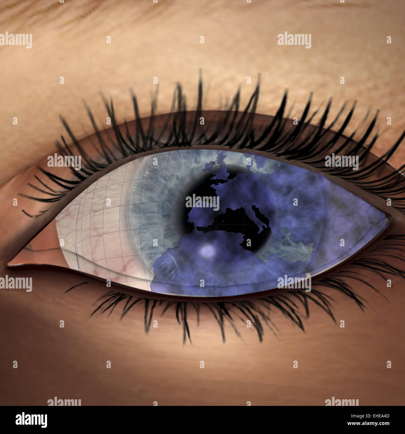 Anatomie face hi-res stock photography and images - Alamy