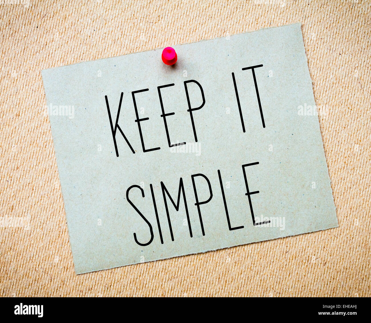 Simple message hi-res stock photography and images - Alamy