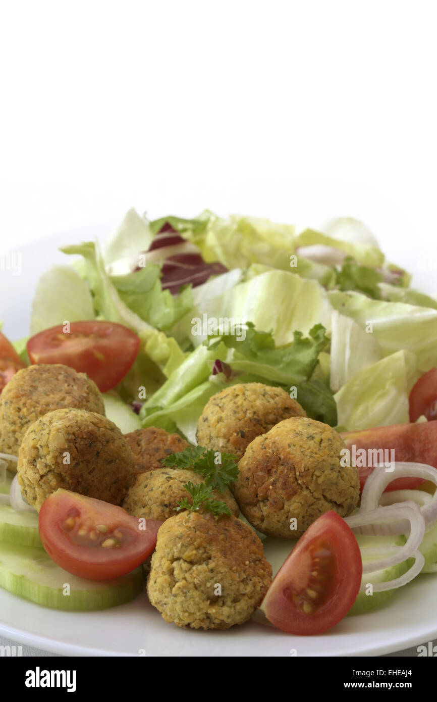 Falafelteller - Falafel plate Stock Photo - Alamy
