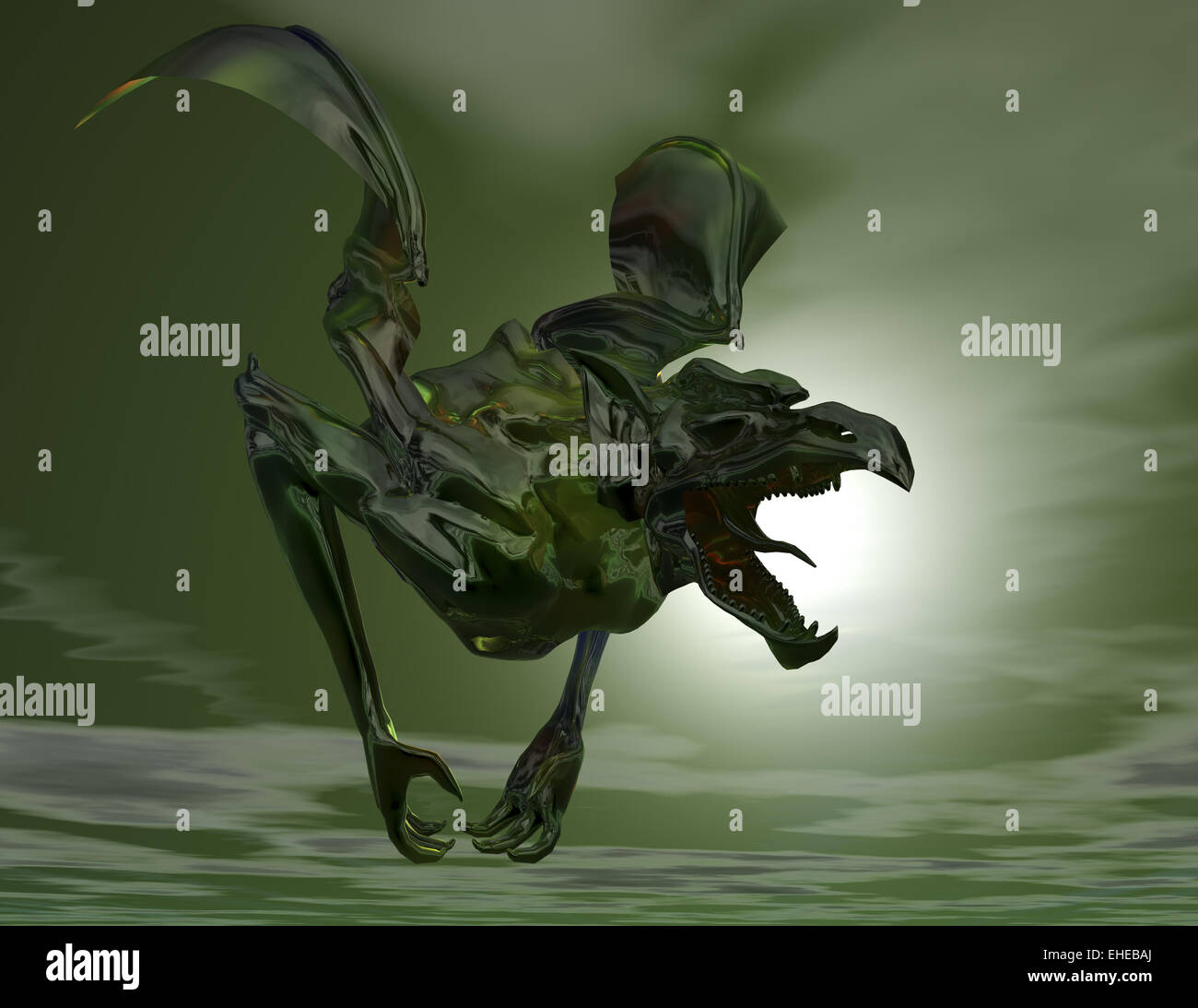 Alien gargoyle hi-res stock photography and images - Alamy