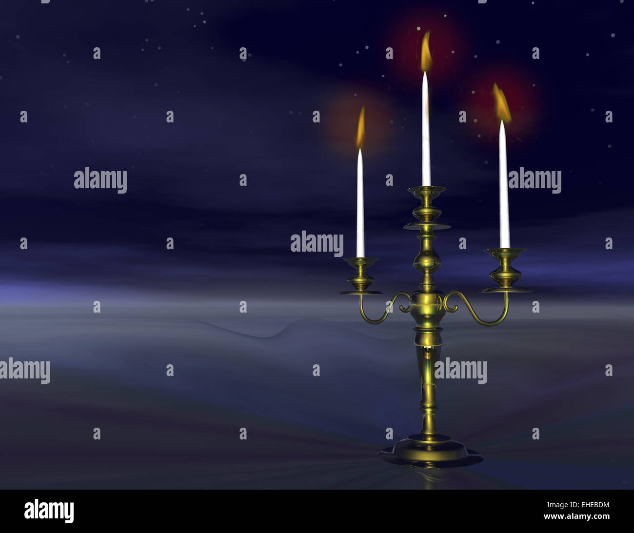 Candlestick shining hi-res stock photography and images - Alamy