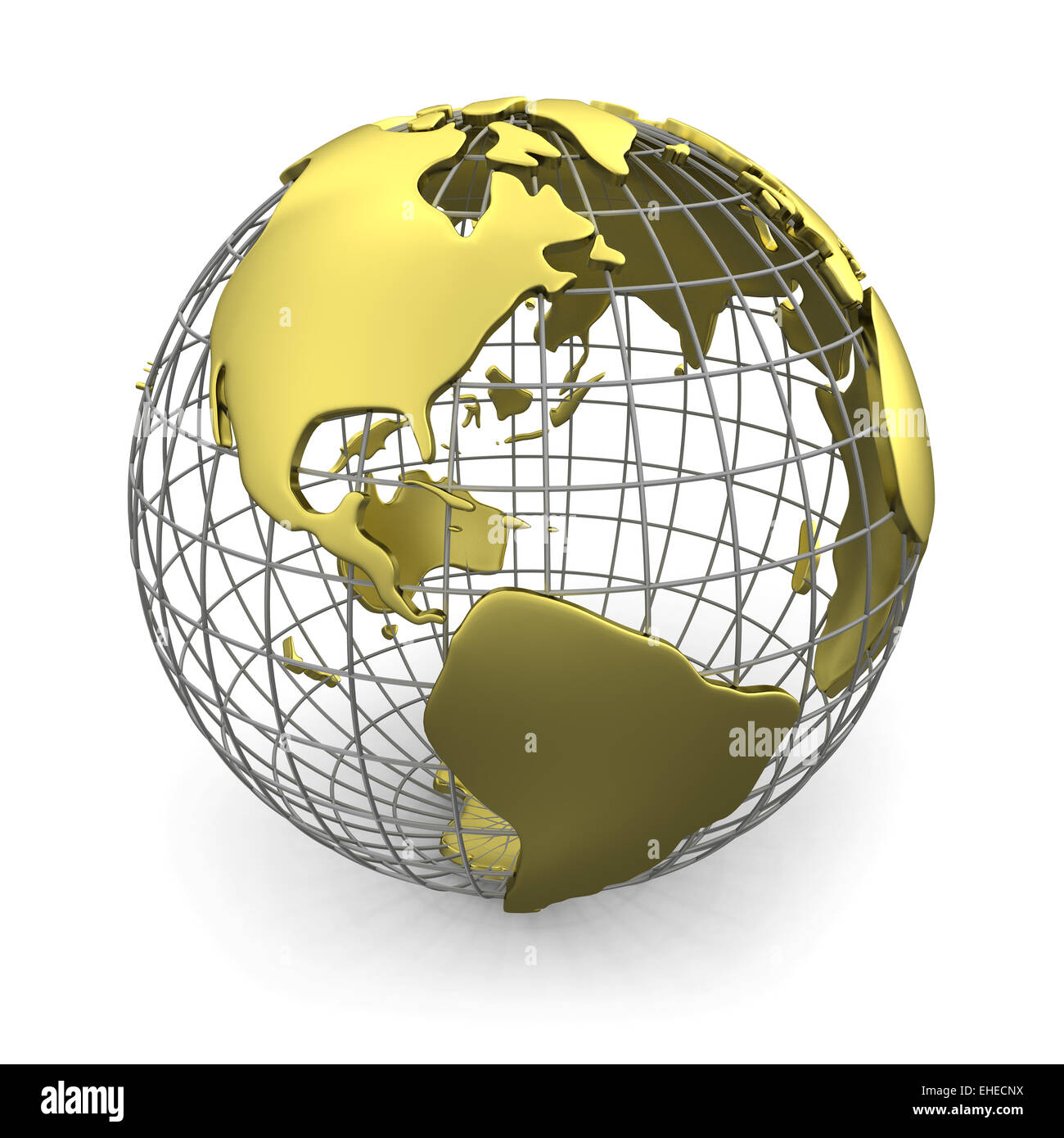 Golden globe, America Stock Photo - Alamy