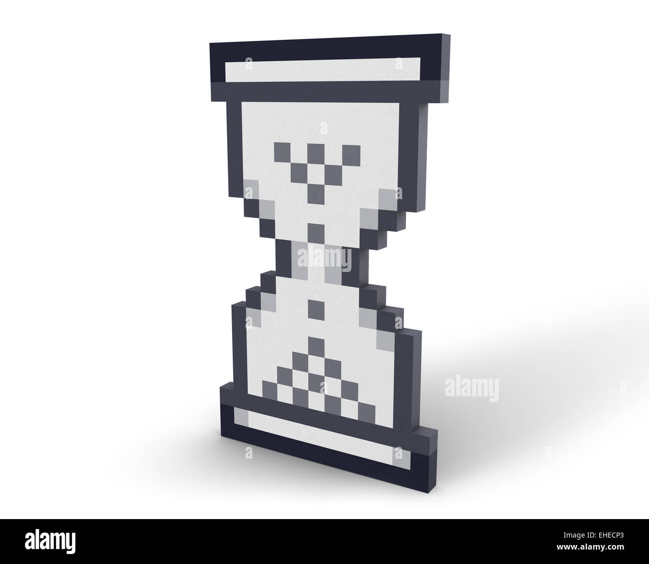 Hourglass Cursor Cut Out Stock Images & Pictures - Alamy