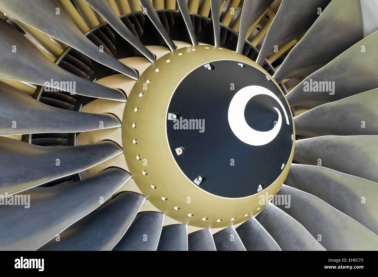 Jet engine detail Stock Photo - Alamy