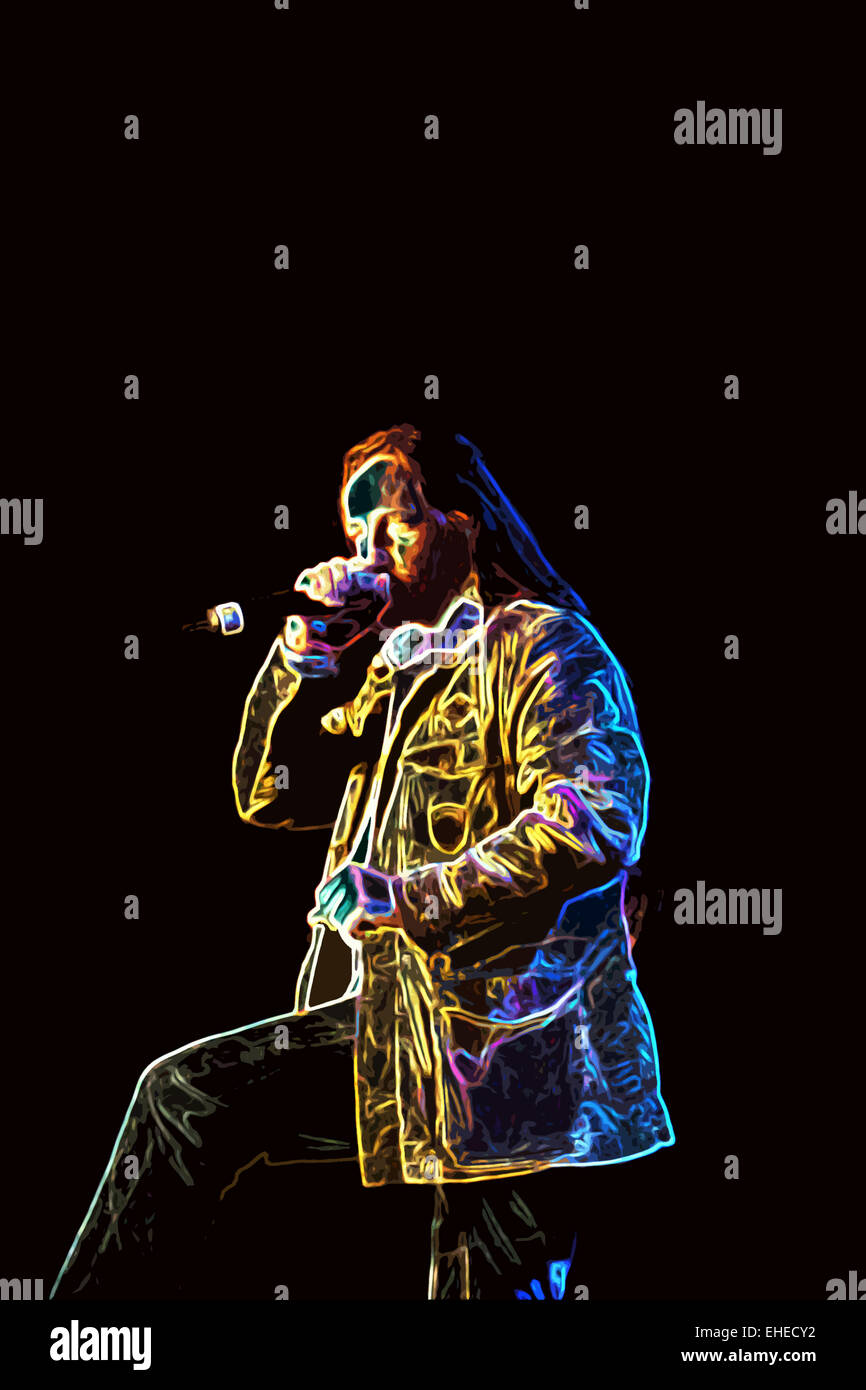 Rock sänger hi-res stock photography and images - Alamy