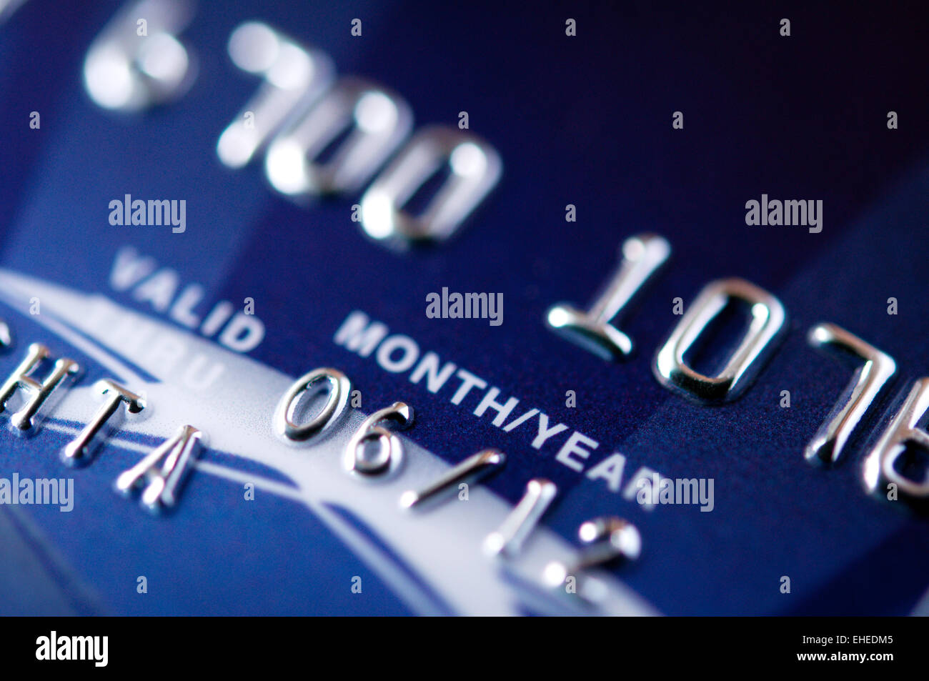 blue credit card Stock Photo - Alamy