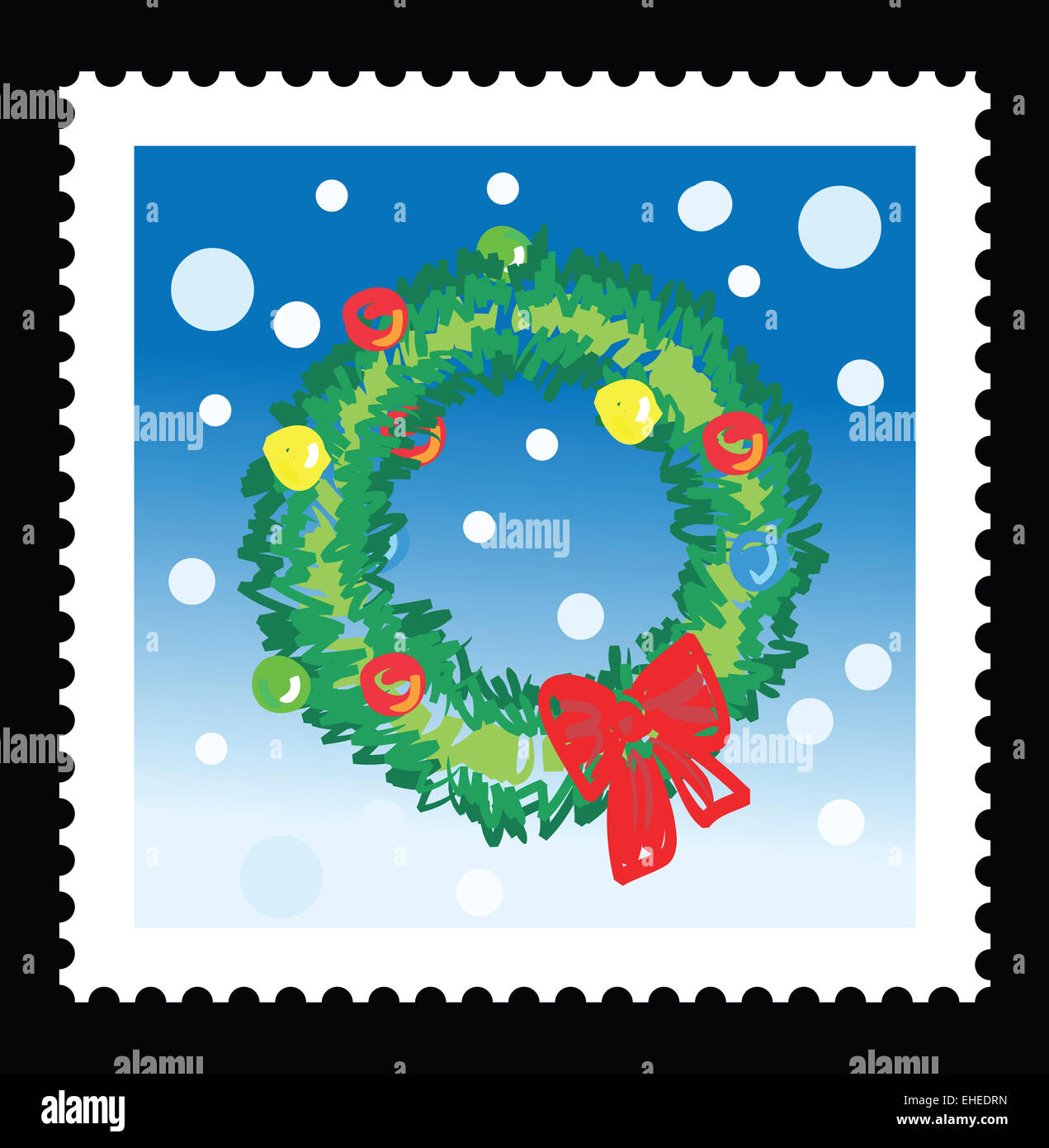 Christmas stamp hi-res stock photography and images - Alamy