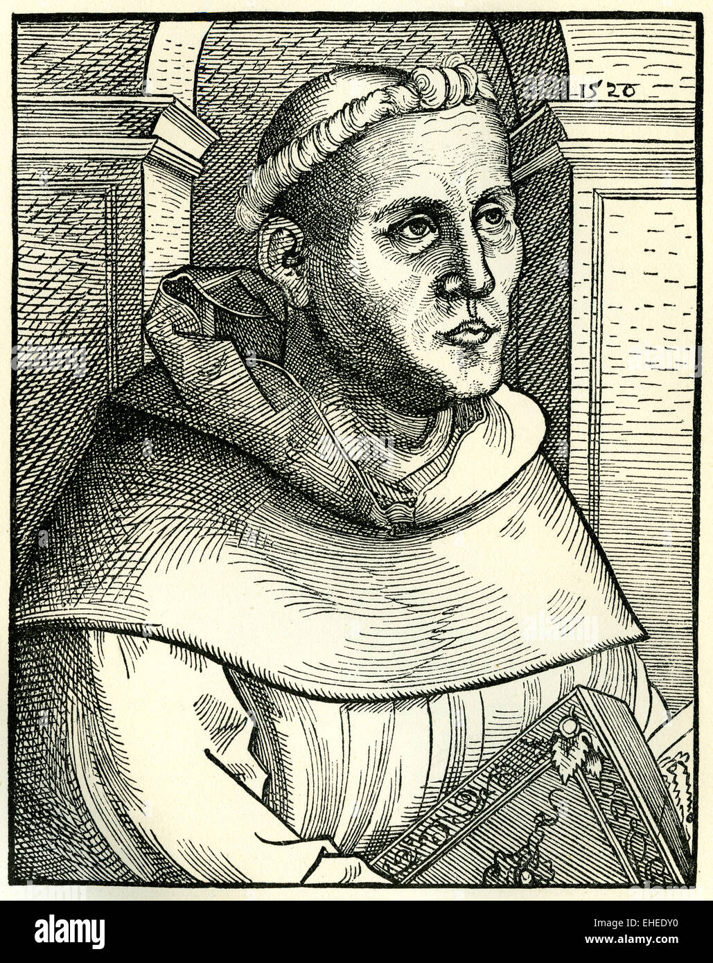 Martin Luther Monk Drawing