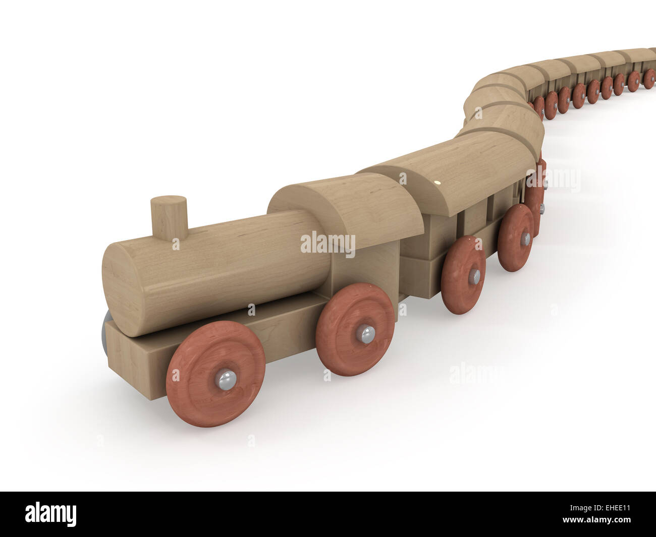 Wooden locomotive hi-res stock photography and images - Alamy