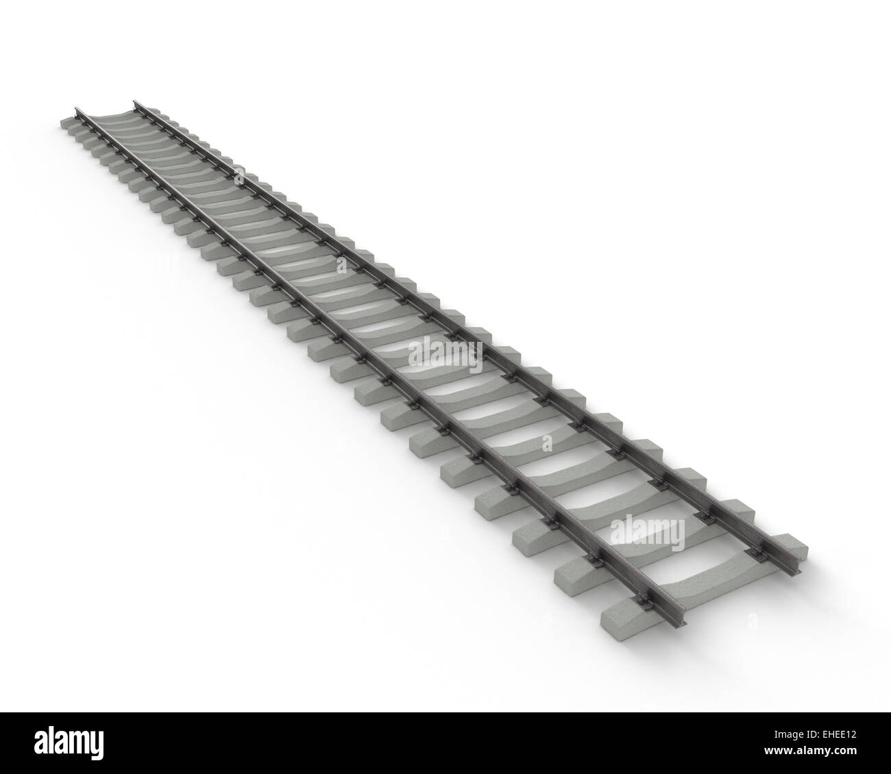 Rails track Cut Out Stock Images & Pictures - Alamy