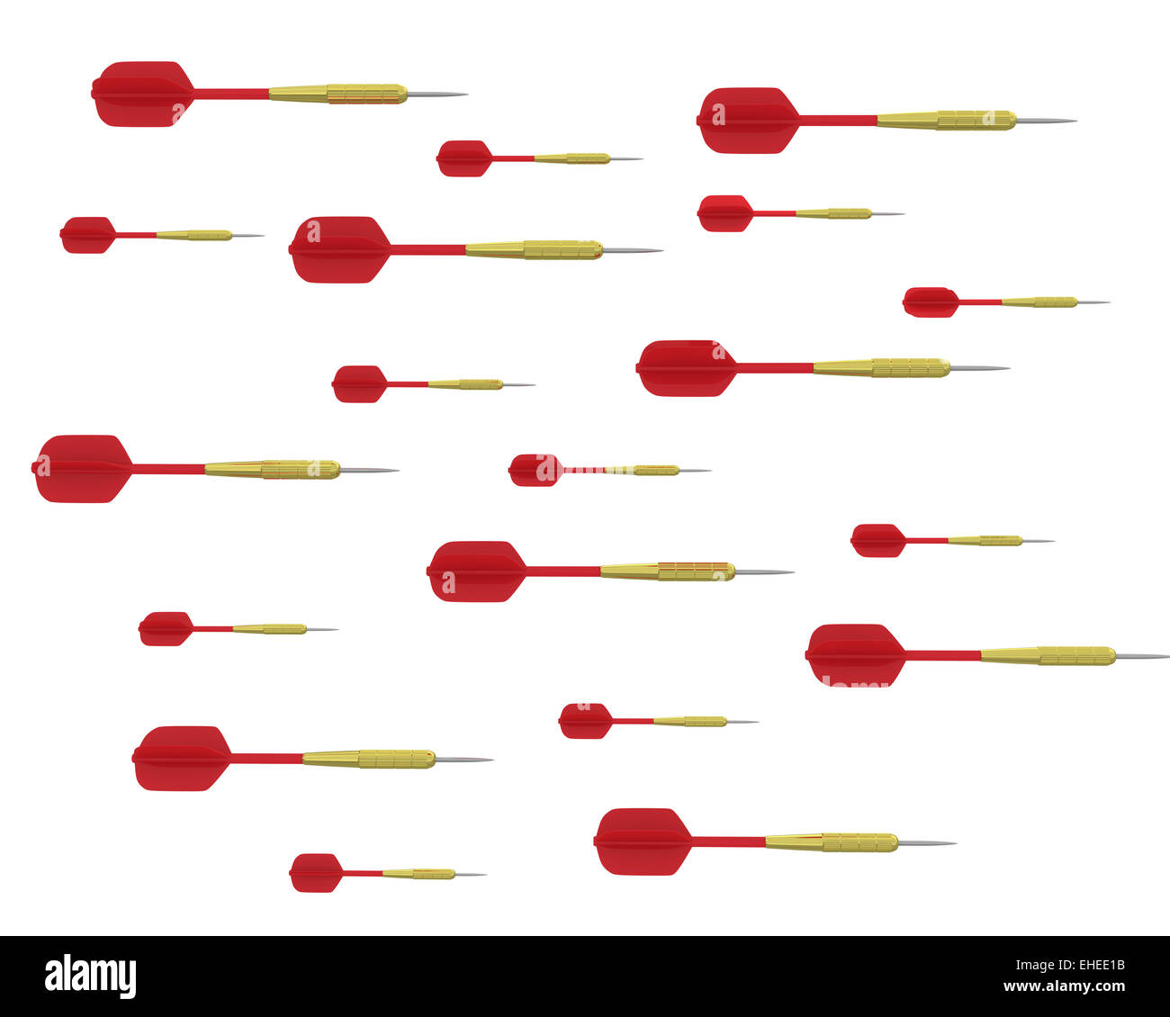 Darts target purpose Cut Out Stock Images & Pictures - Alamy