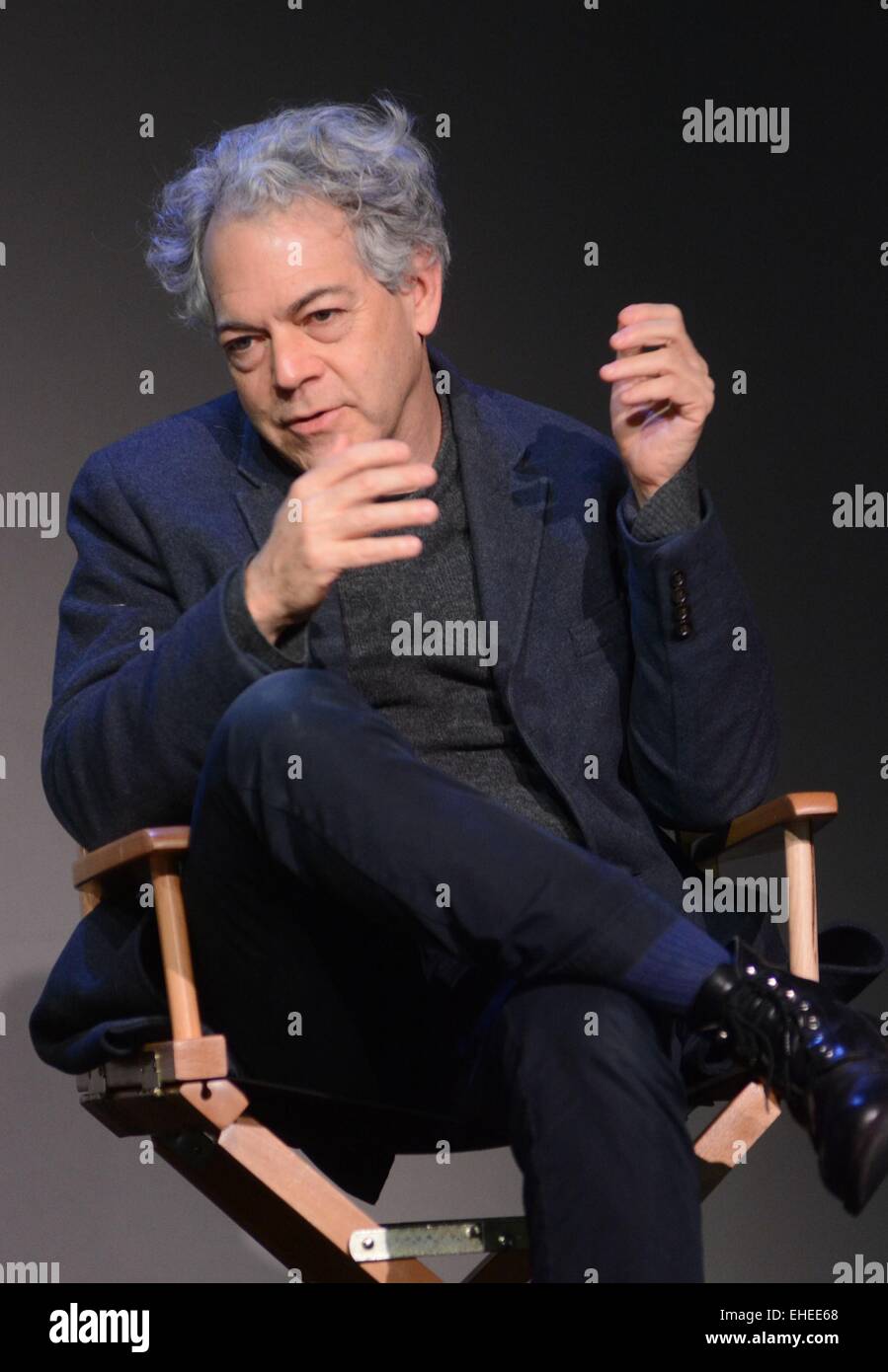 New York, NY, USA. 12th Mar, 2015. Michael Almereyda at in-store ...