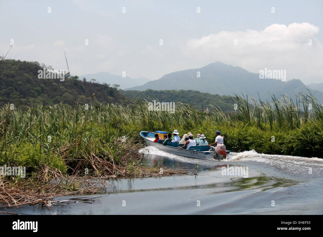 boat cruise in mexico Stock Photo - Alamy