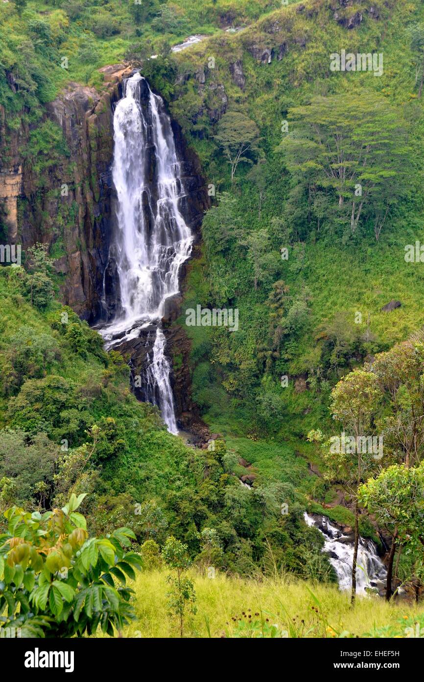 Devon´s Falls sri lanka Stock Photo - Alamy