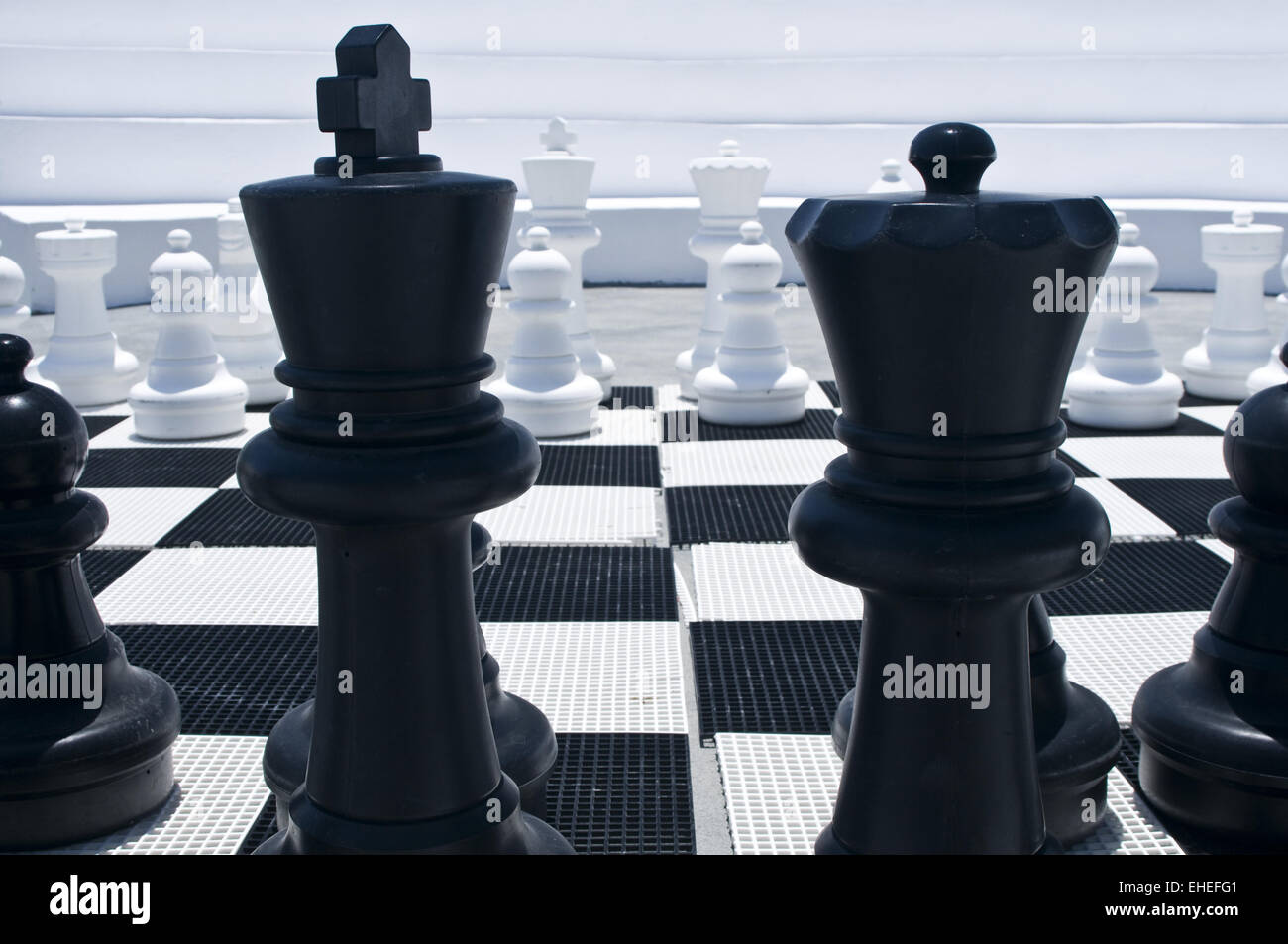 Big chessboard hi-res stock photography and images - Alamy