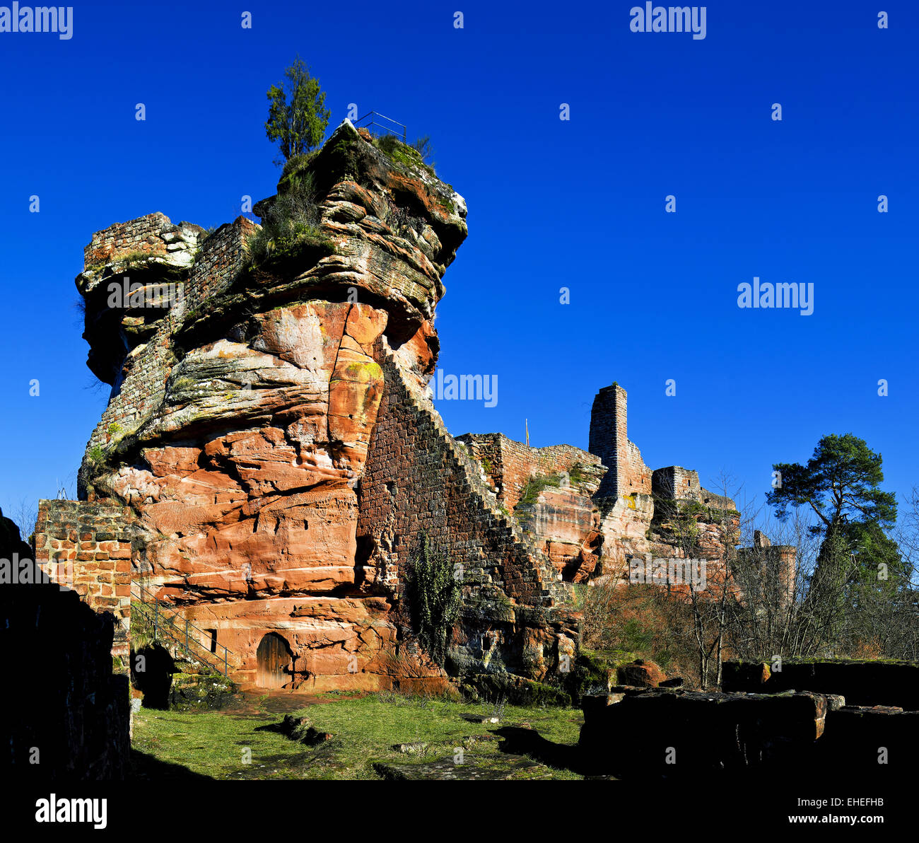 castle Tanstein near Dahn, Germany Stock Photo - Alamy