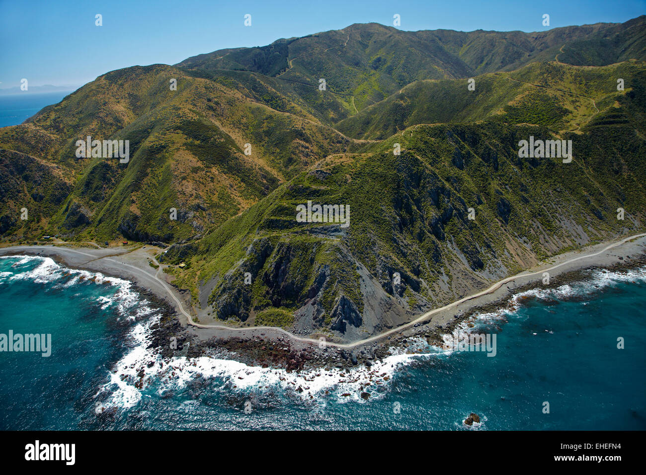Track at Red Rocks, near Sinclair Head, Wellington South Coast, North ...