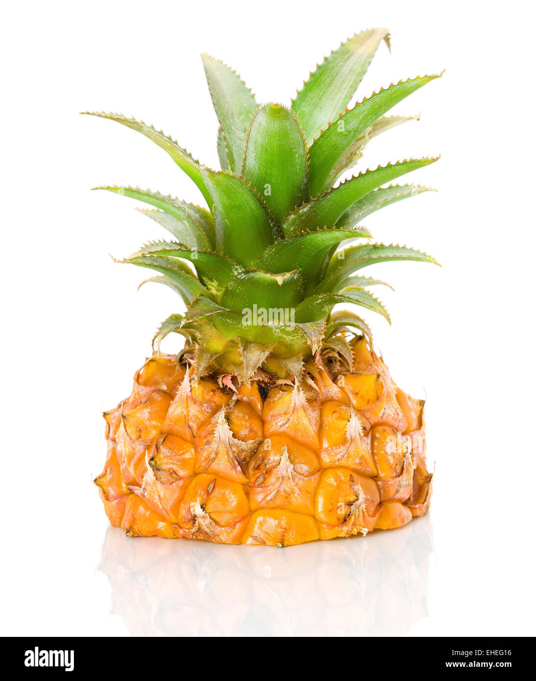 Fresh slice pineapple Stock Photo - Alamy