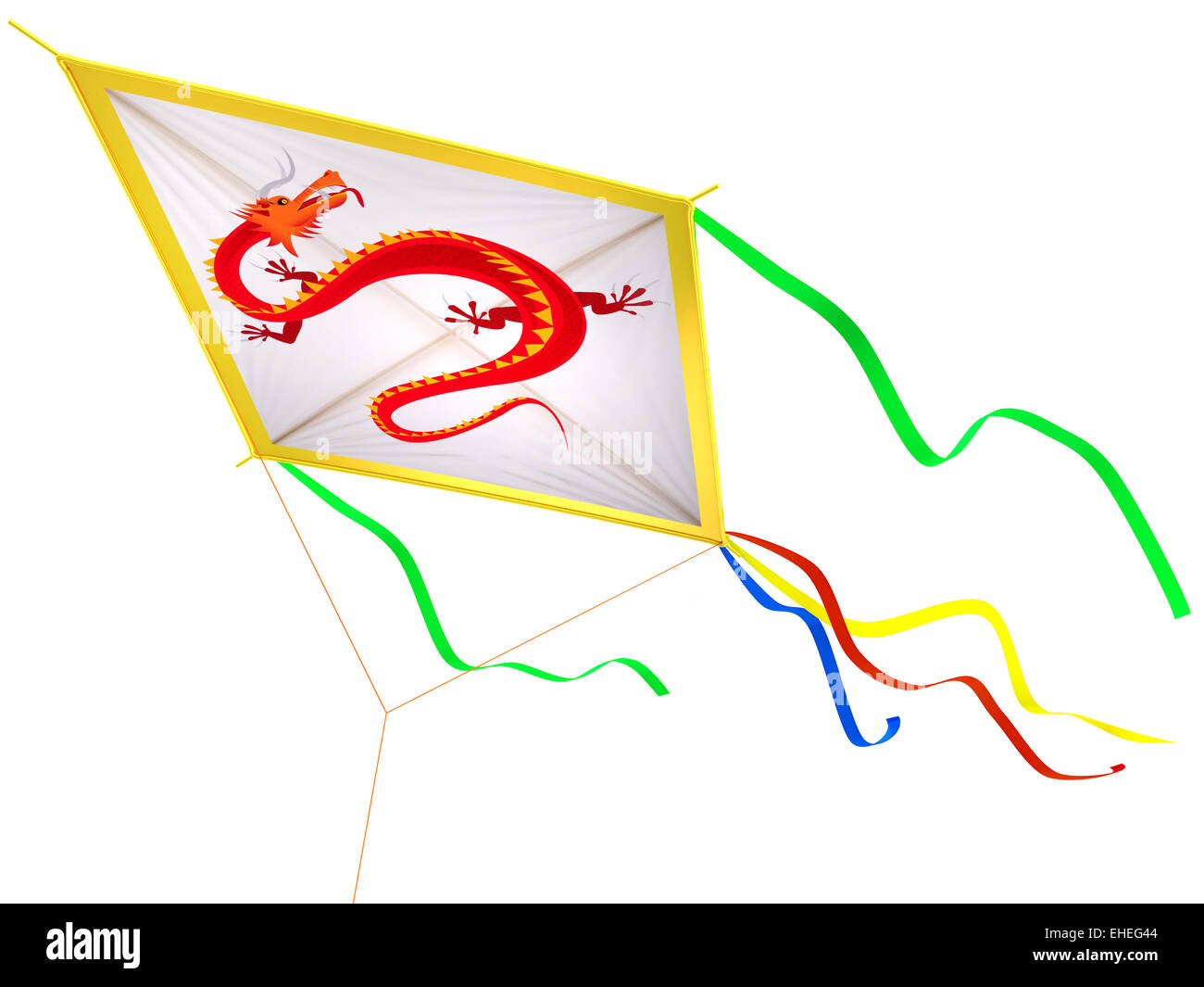 Kite with a traditional Stock Photo - Alamy