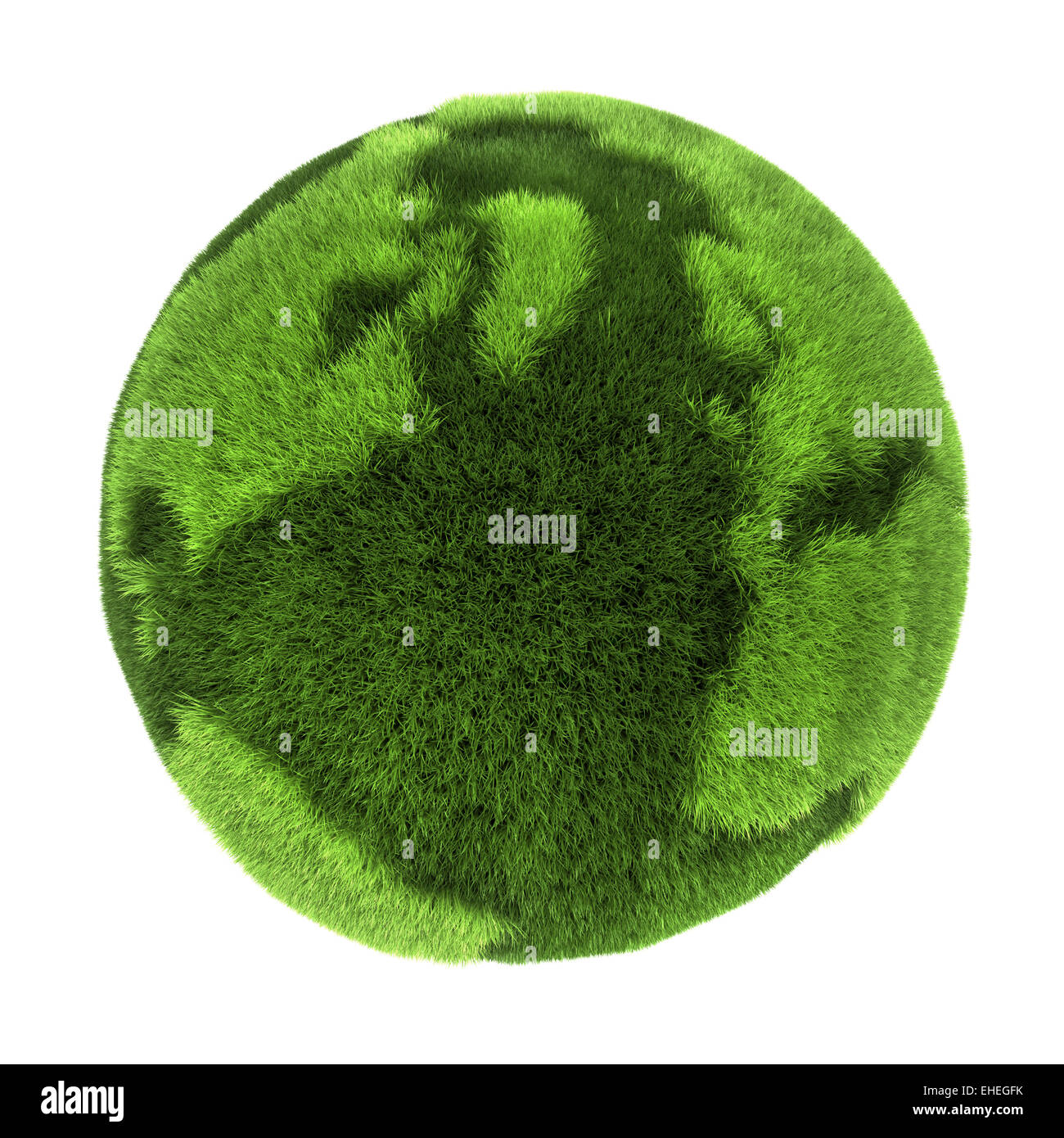 Continents of the earth Cut Out Stock Images & Pictures - Alamy