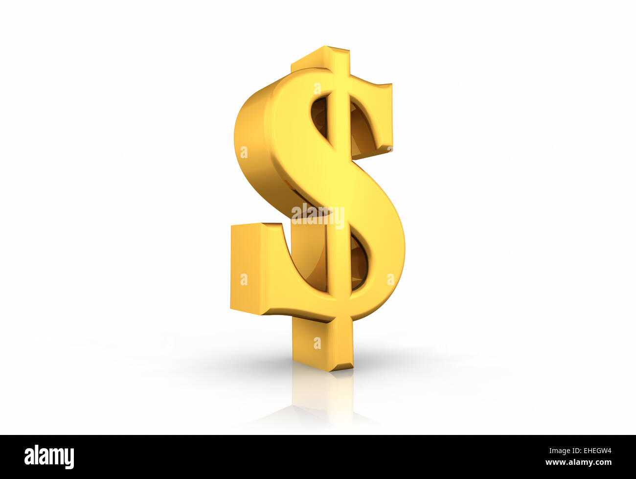 Gold dollar sign hi-res stock photography and images - Alamy
