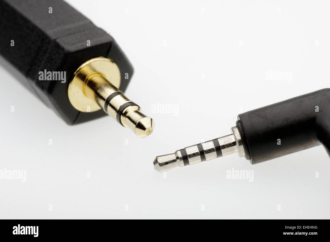 Stereo Adapter connector Stock Photo - Alamy