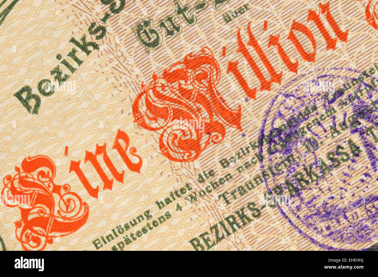 Eine Million Mark High Resolution Stock Photography and Images - Alamy