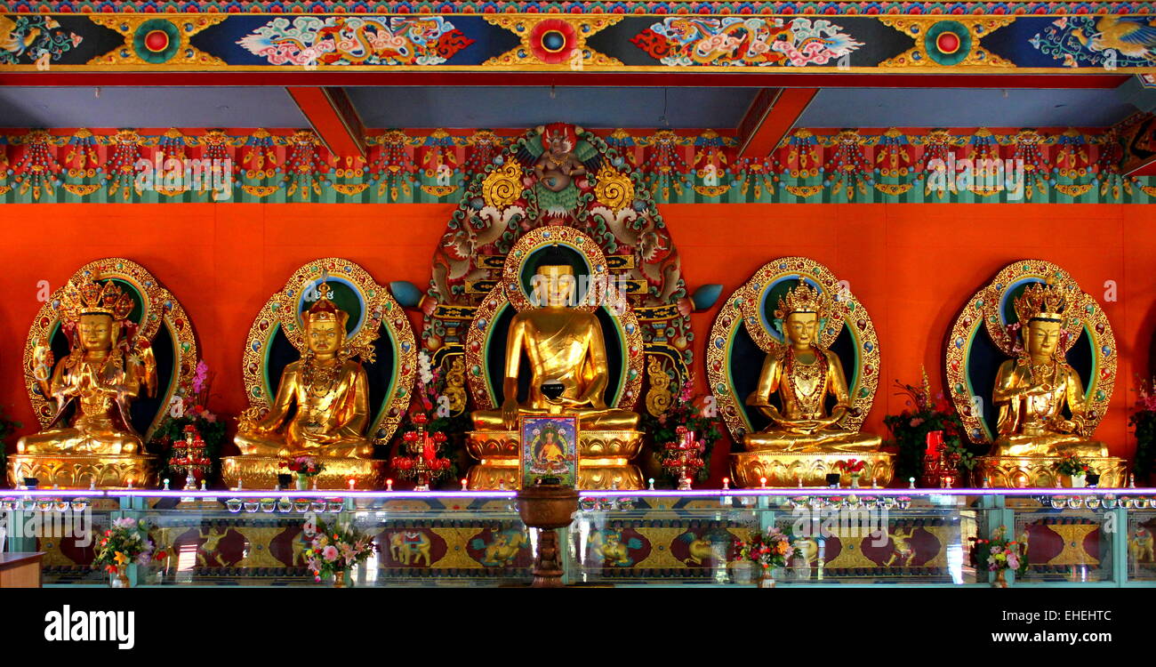 Buddha and other Gods Stock Photo - Alamy