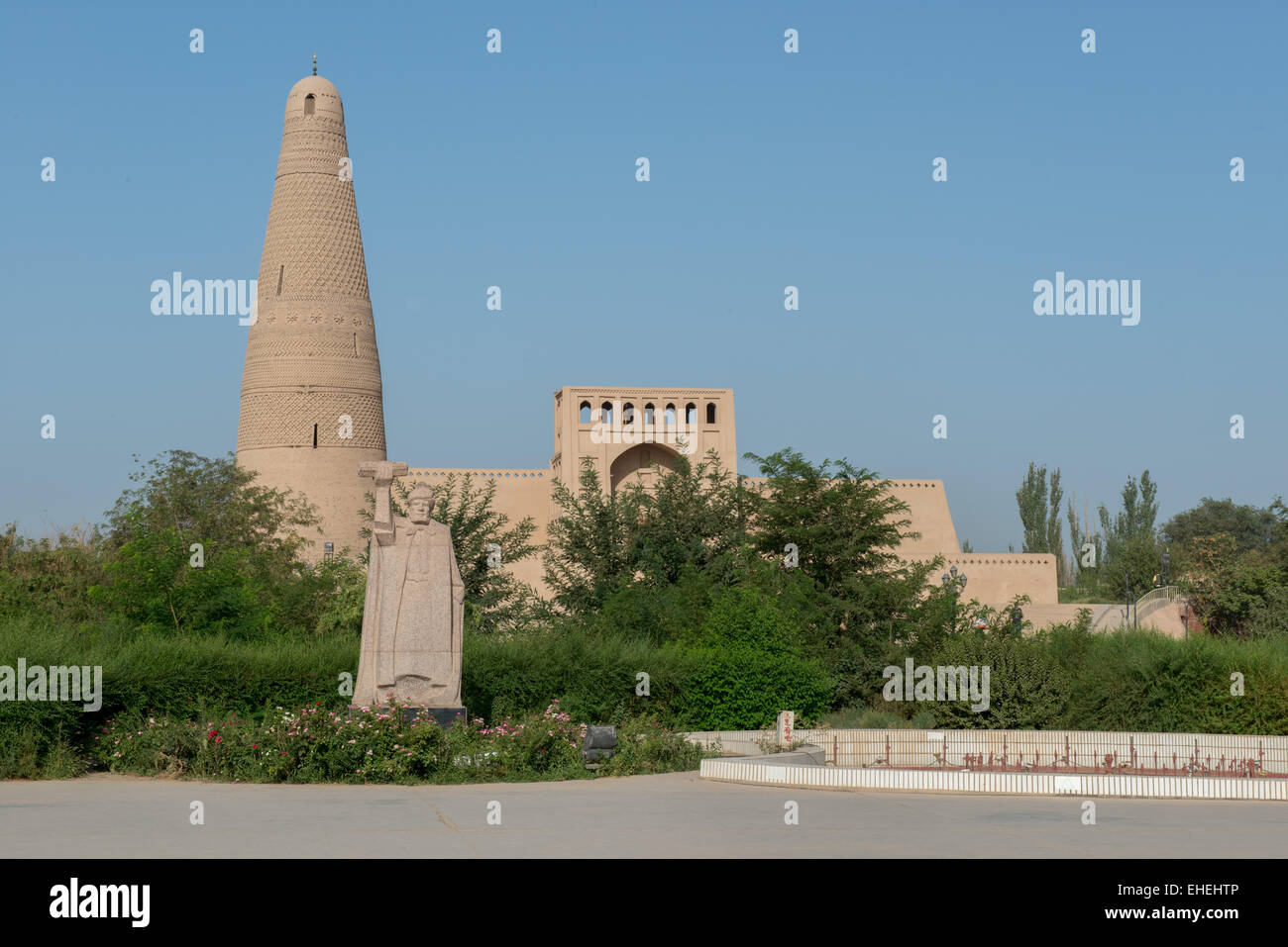 Turpan, Emin Minaret, Muslim Mosque Stock Photo - Alamy