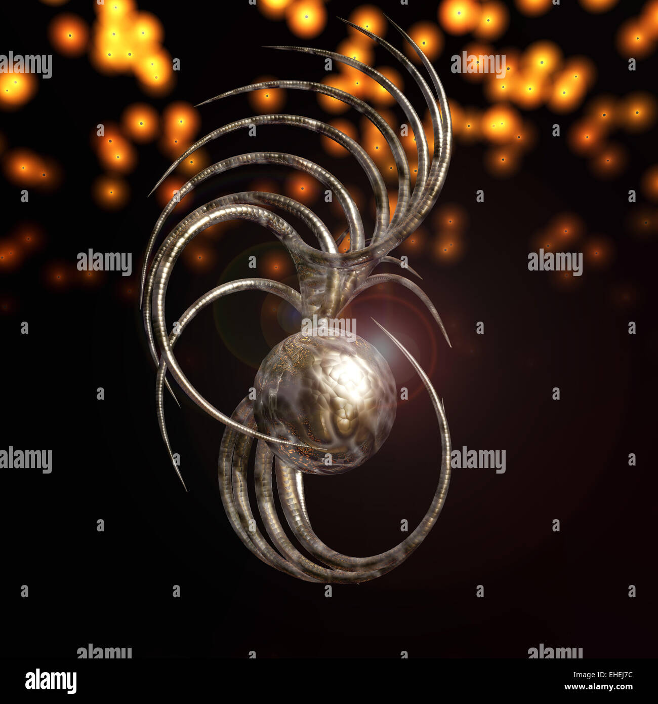 Alien fractal structure hi-res stock photography and images - Alamy