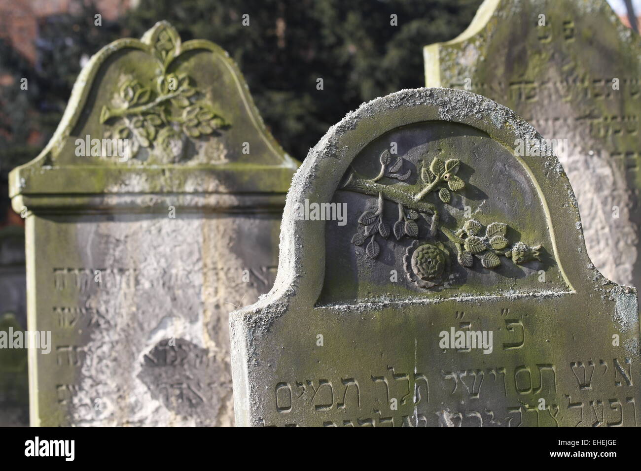 Jewish tombstones hi-res stock photography and images - Alamy